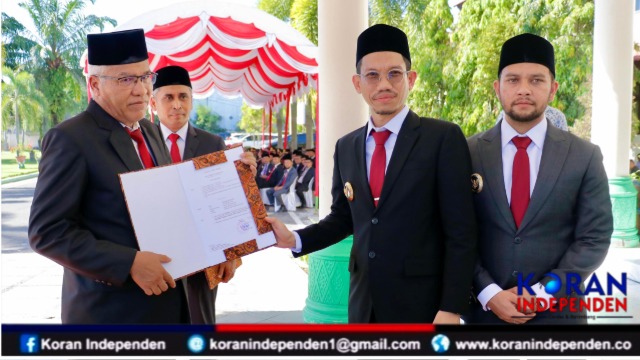 Dua Pejabat Baru Dilantik Bupati Tarmizi Segarkan Struktur Pemerintahan Aceh Barat - Koran ...